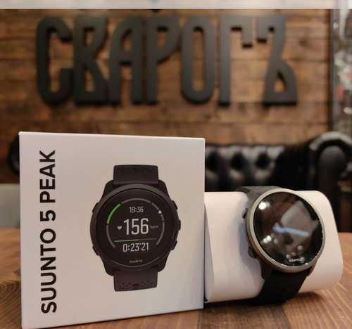 Часы новые Peak Suunto 5 Black