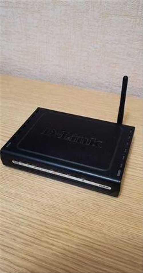 Wi-Fi роутер D-link Dsl-2640u (активное объявление