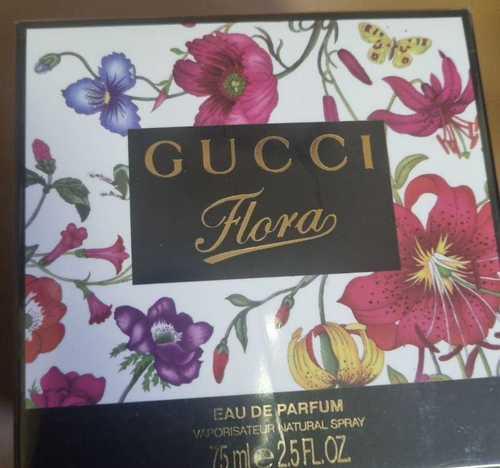 Gucci flora 75 ml духи