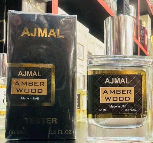 Ajmal amber wood натуральный тестер 58