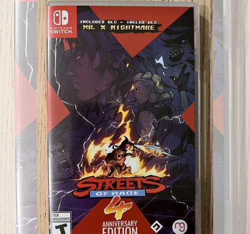 Streets of rage 4 Nintendo switch