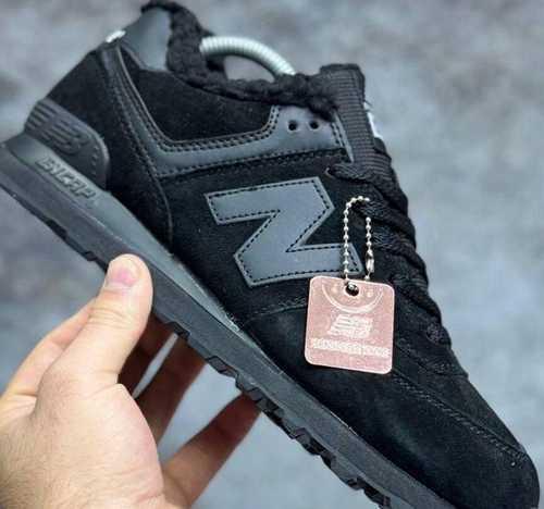 Мужские зимние кроссовки new balance 574