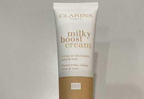 Крем тональный Clarins Milky boost cream
