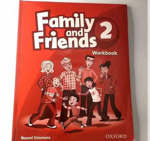 Рабочая тетрадь Family and friends 2 workbook англ