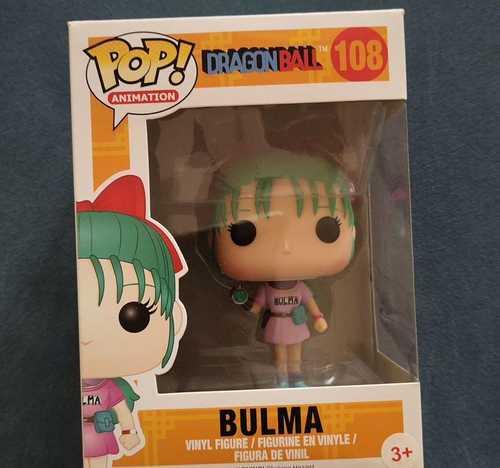 Funko pop фигурка Bulma