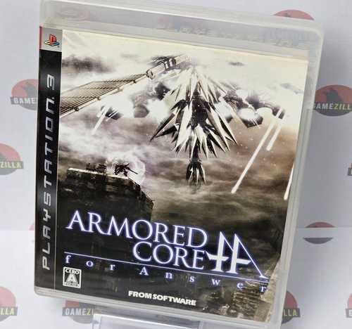 PS3 Armored Core For Answer Japan