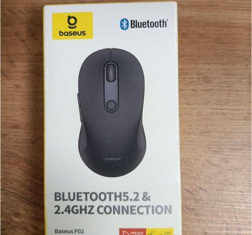 Беспроводная мышь Baseus F02 Bluetooth 5,2, 2,4G