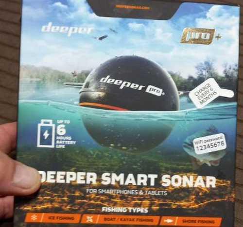 Эхолот deeper pro plus