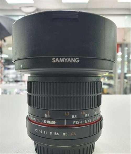 Samyang Fish-eye 8mm f/3.5 for Canon