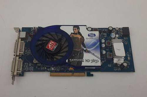 Видеокарта AGP Sapphire HD3850 неисправная