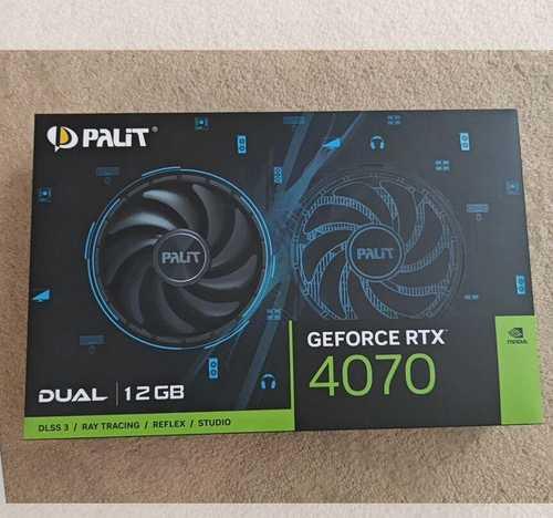 RTX 4070 dual 12GB новая