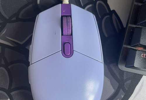 Мышка logitech g102 фиолетовая