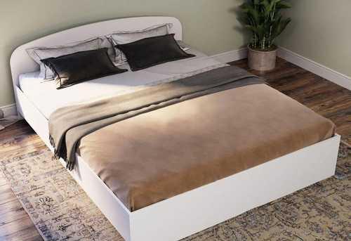 Кровать двухспальная с матрасом Хлоя