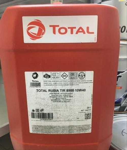 Масло моторное Total Rubia 8900 10w-40 20л