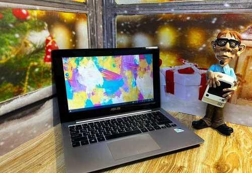Asus Ноутбук бу SSD новый Акб windows 10 игры офис