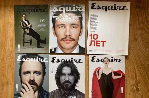 Журналы Esquire и National Geographic