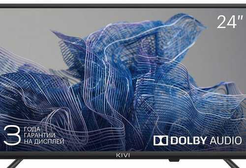 Телевизор LED Kivi 24; 24H550NB черный HD 50Hz DVB