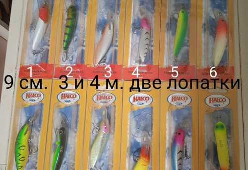 Воблер Halco, rapala, bandit, Jackall, reals