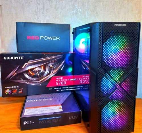 Игроаой пк i5-11400F/RX 5700(RTX 3060) /4,4Ггц