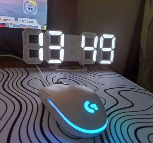 Мышь logitech g102 белая