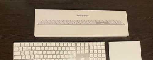 Apple magic keyboard 2 и Apple magic trackpad 2