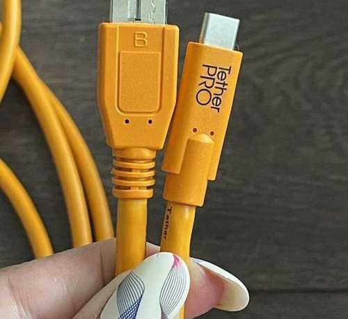Кабель tether tools USB-C to 3.0 micro b 4,6 m