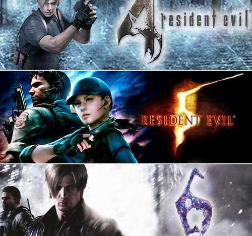 Resident Evil 4, 5, 6 / Revelations 1 & 2