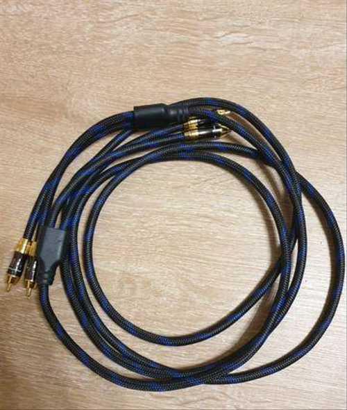 Аудиокабель Hi-Fi RCA 3 метра