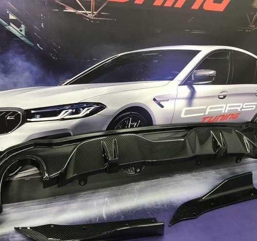 Диффузор BMW G26 M Perfomance сухой карбон