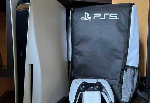 Sony playstation 5, ps5, с дисководом