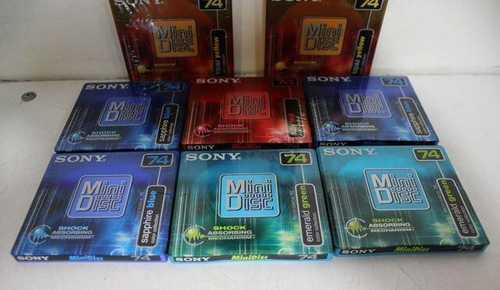 Sony MD 74 Color Collection Минидиски Австрия