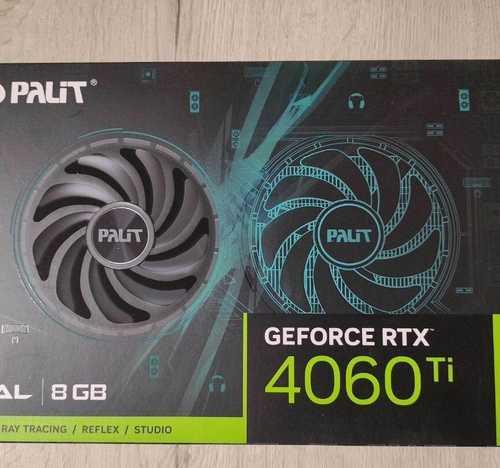 Видеокарта Palit RTX 4060ti (новая)