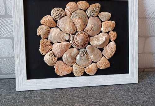 Панно Каменный цветок, 21х30 см