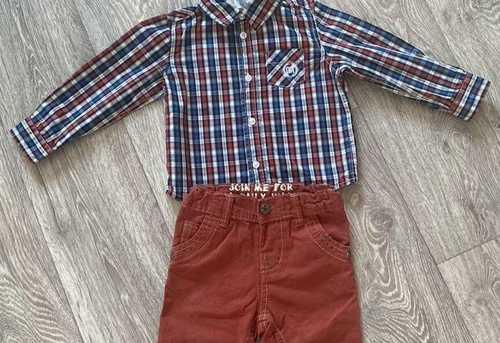 Рубашка и брюки для мальчика 74 размер