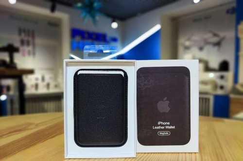 Кардхолдер Apple iPhone Wallet MagSafe Black Copy