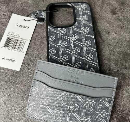 Чехол с картхолдером Goyard