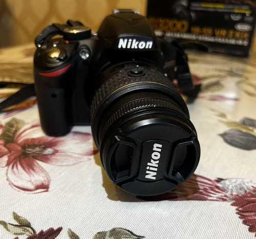 Зеркальный Фотоаппарат Nikon d3200 как новый