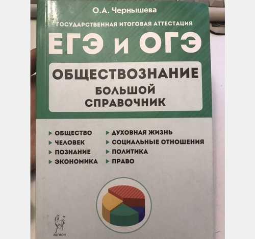 Сборники ЕГЭ по обществознанию и биологии