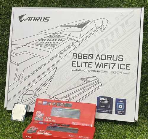 Комплект B860 AoElite wifi7   Intel U7 265KF   32