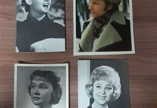 Актеры советского кино открытки