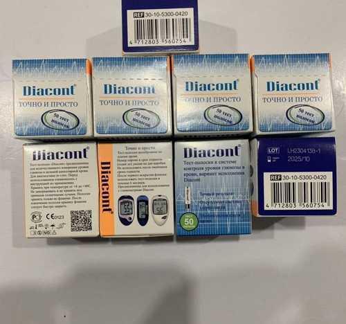 Тест полоски diacont