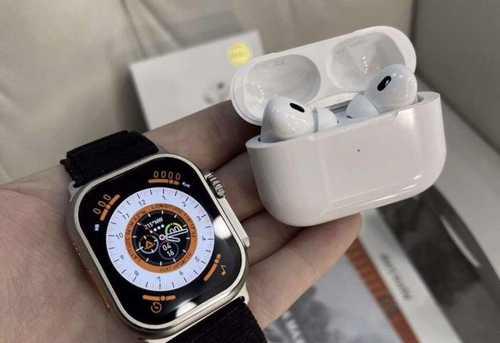 Apple watch 8 ultra + airpods подарок