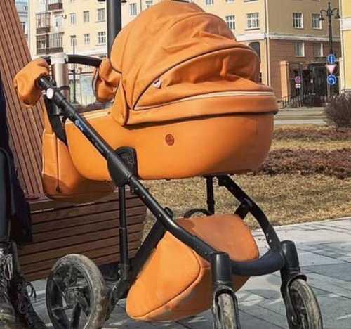 Bebe mobile Marconi Eco Lux (вся в коже) 2 блока