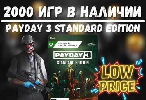 Payday 3 standard edition xbox