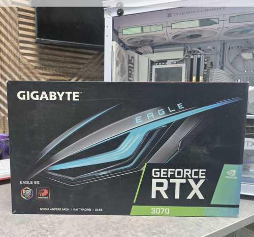 Видеокарта gigabyte RTX 3070 eagle OC