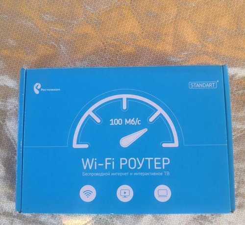 Роутер Wi-Fi Ростелеком Fast 1744, v4 USB