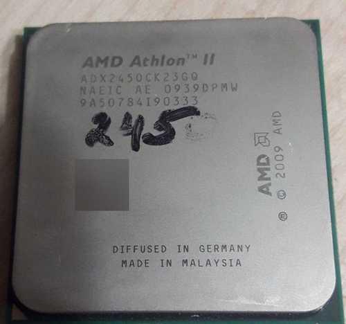 Процессор AMD Athlon II x2 245 socket AM3 2900Ггц