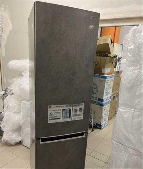 Холодильник с морозильником LG GA-B509mczl матовый