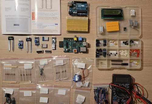 Arduino uno, Raspberry, мультиметр и прочее