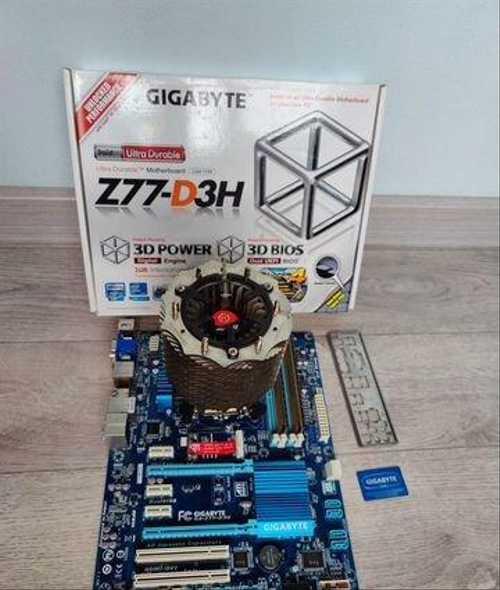 Комплект для пк Gigabyte Z77-D3H i7 2600K 16Gb